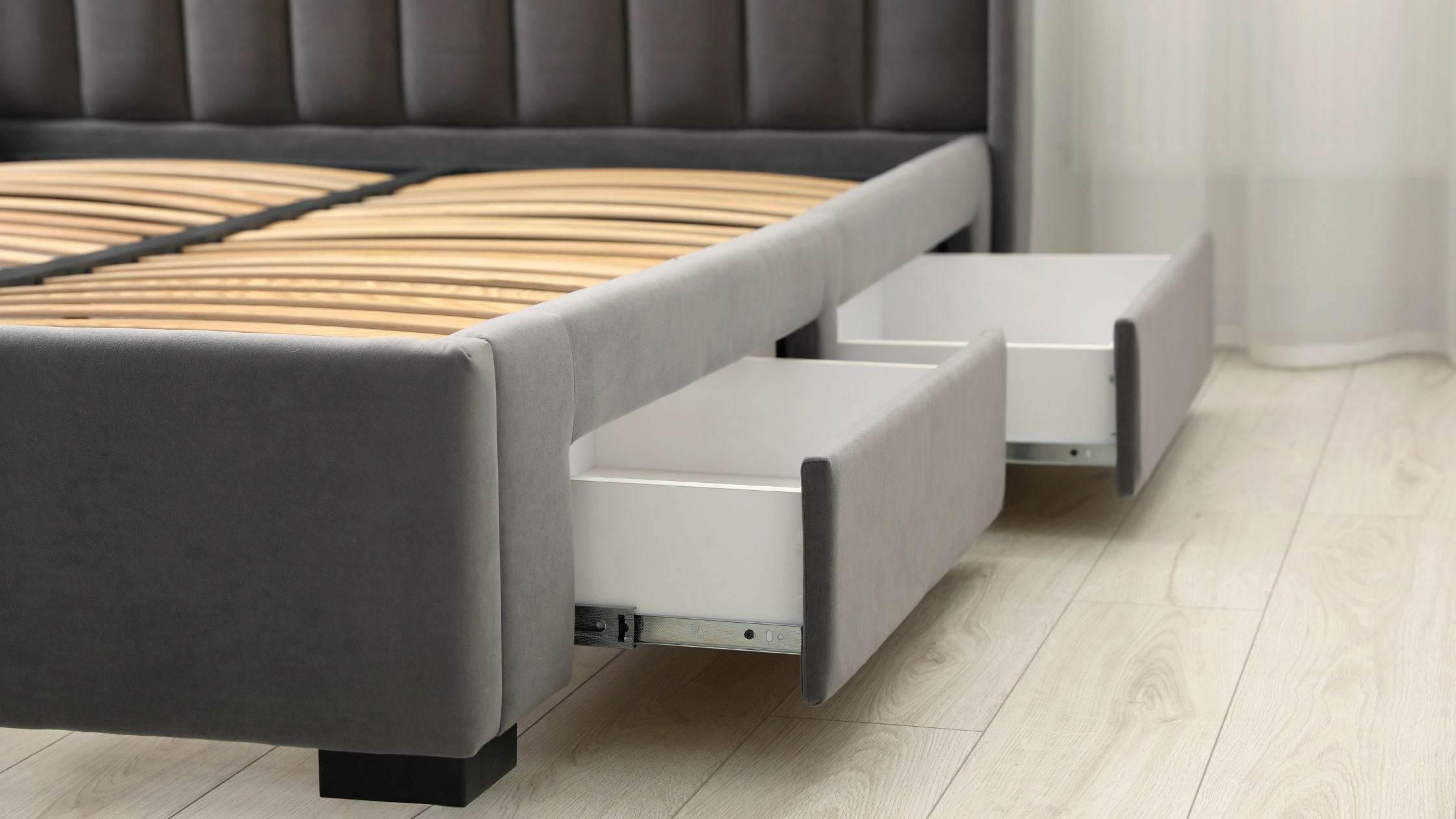 Bed Frame with Storage – Megafurniture