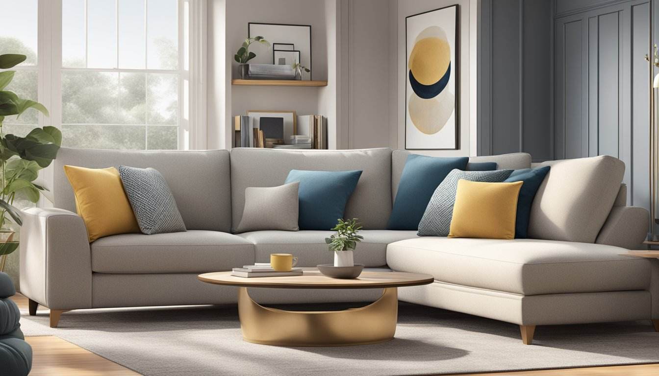 Upgrade Your Living Room with a Stylish 4 Seater Sofa: Perfect for Sin ...