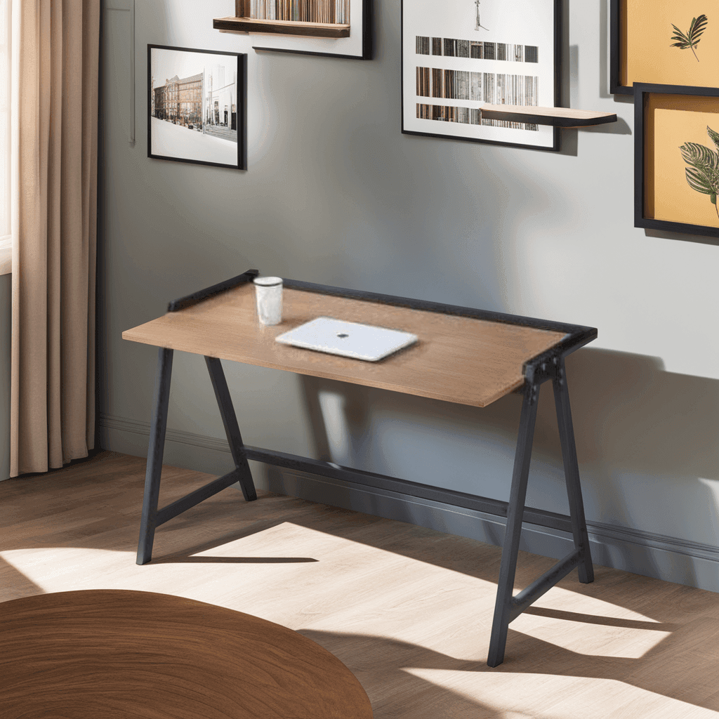Buy affordable Alecia Oak Study Desk at Megafurniture.sg | Shop ...