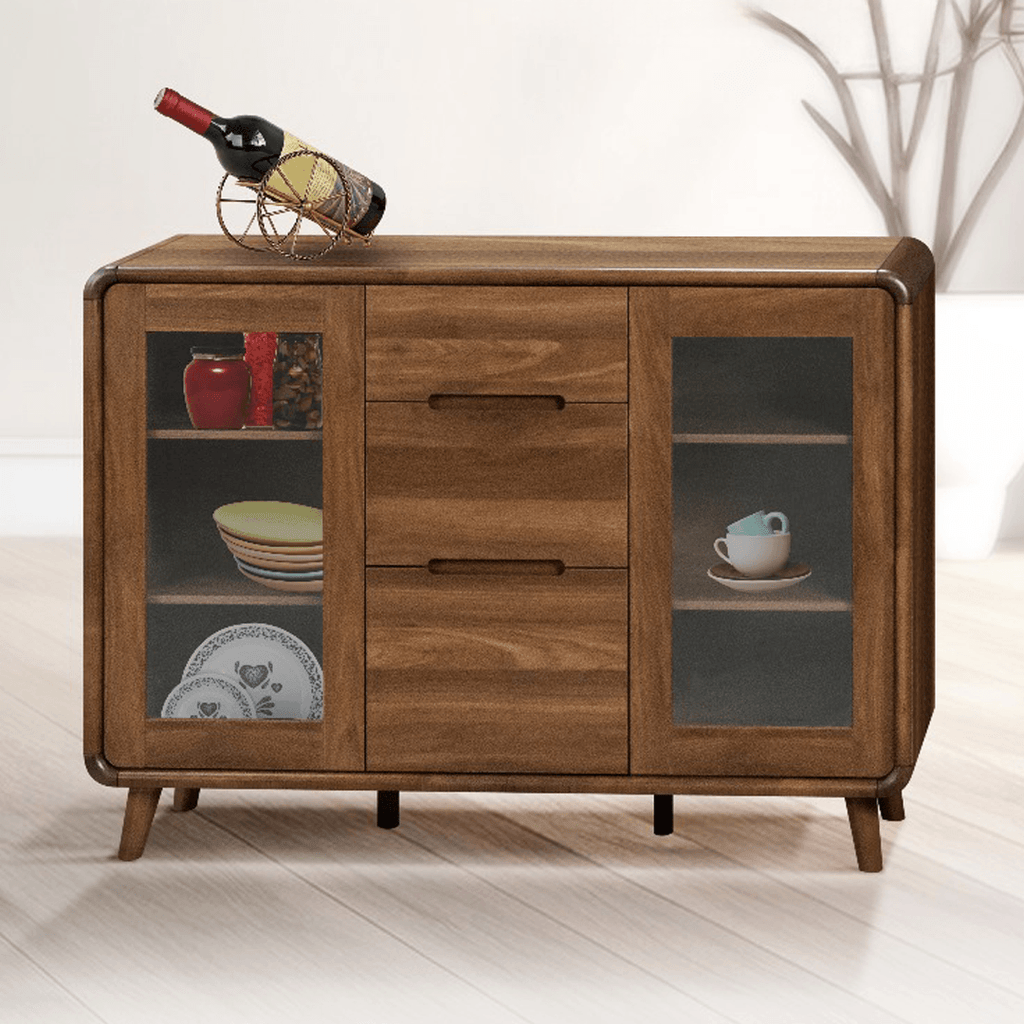 Collis Wooden Buffet Hutch (120cm) – Megafurniture