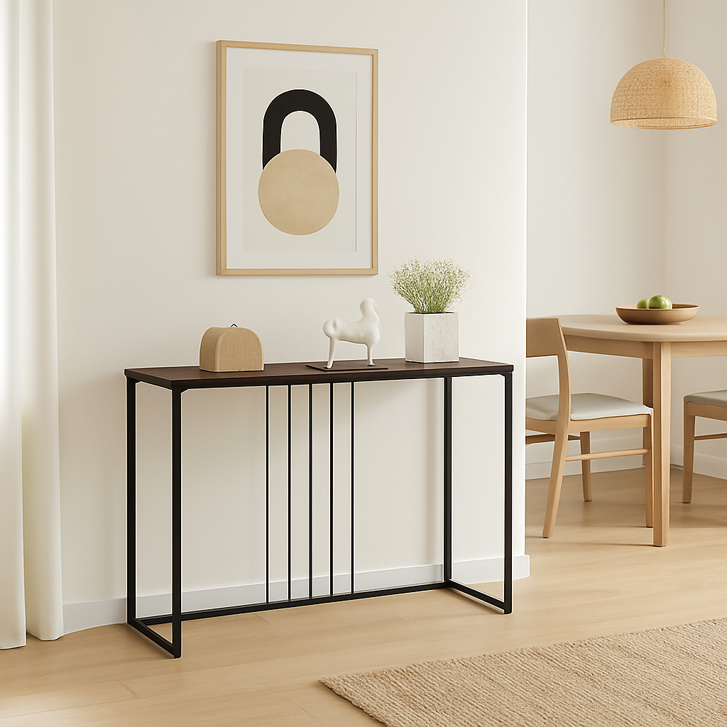 Brannosh Wooden Console Table (120cm) – Megafurniture