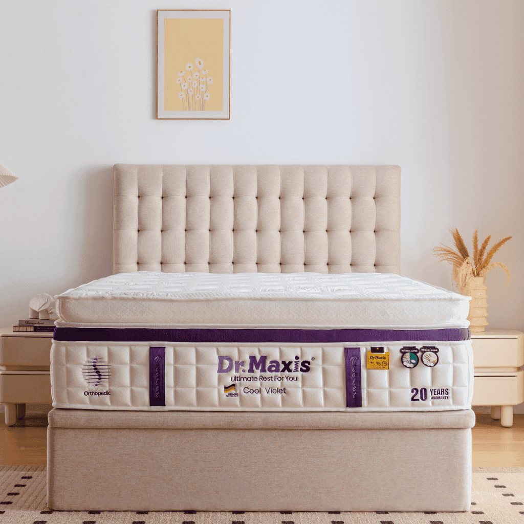 Dr.Maxis Cool Violet 15 Inch Pocketed Spring Mattress – Megafurniture