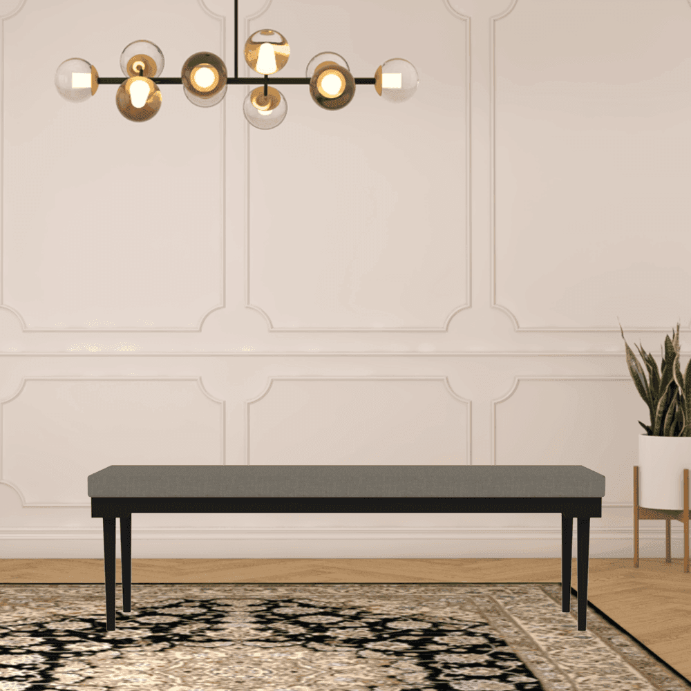Duke Faux Leather Dining Bench – Megafurniture