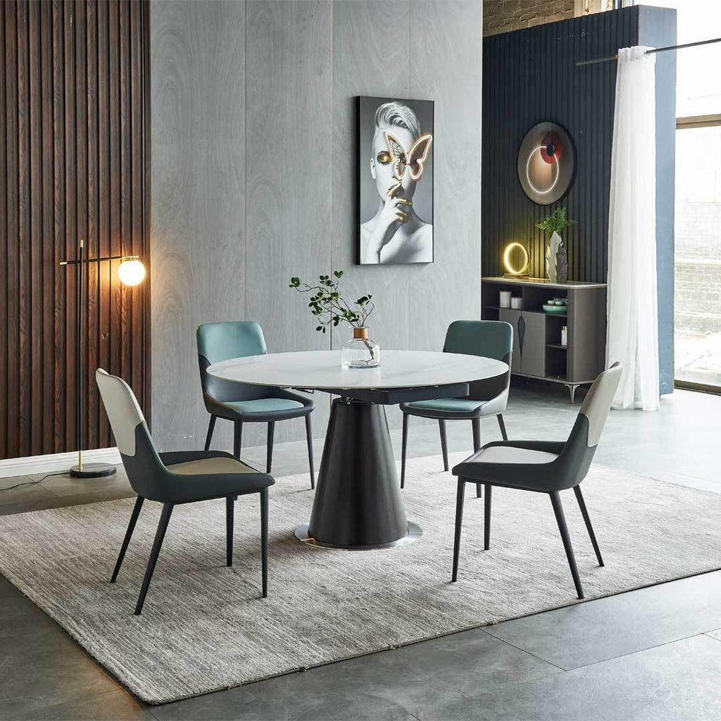 Frederica Sintered Stone Extendable Dining Table – Megafurniture