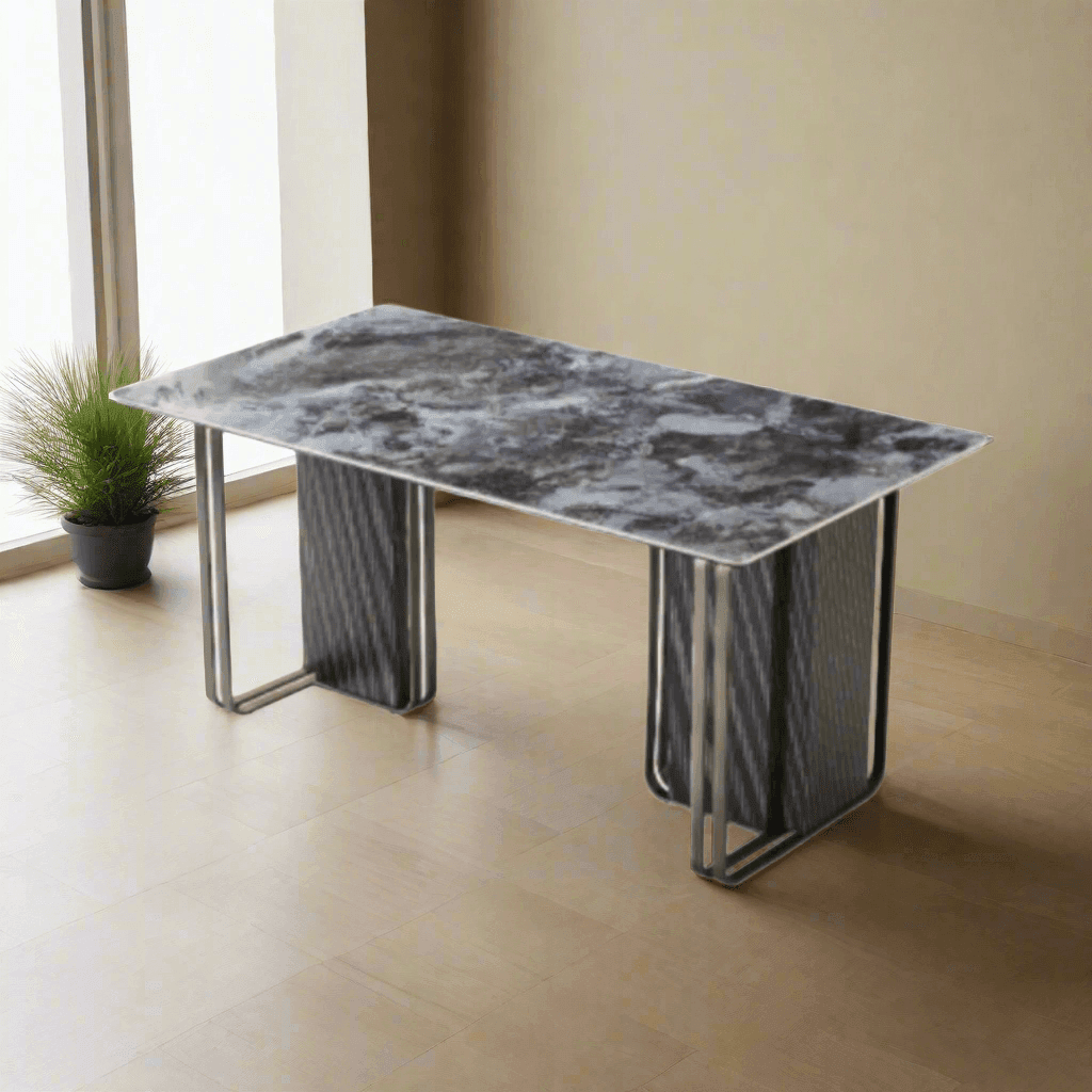 Idris Sintered Stone Dining Table – Megafurniture