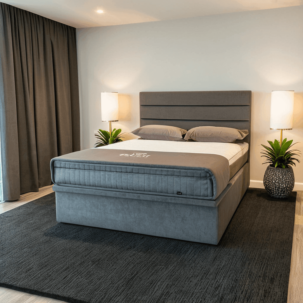 Isabelle Fabric Storage Bed (Pet Friendly) – Megafurniture