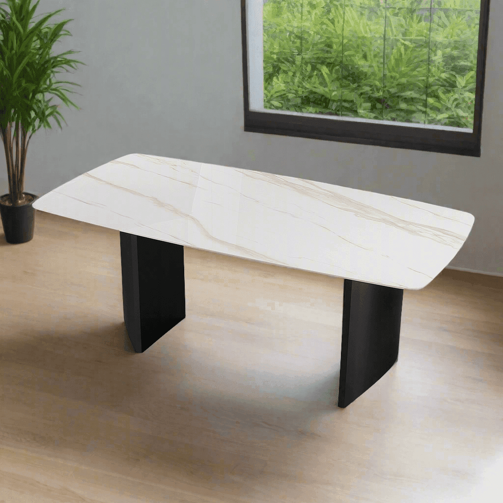 Janice Sintered Stone Dining Table – Megafurniture