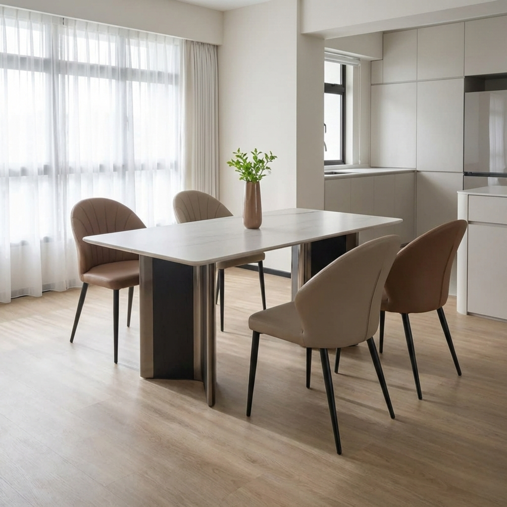Kezz Dining Table by Esteller – Megafurniture