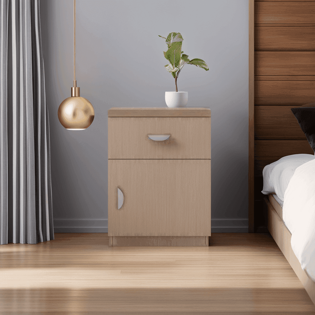 Logie Bed Side Table – Megafurniture