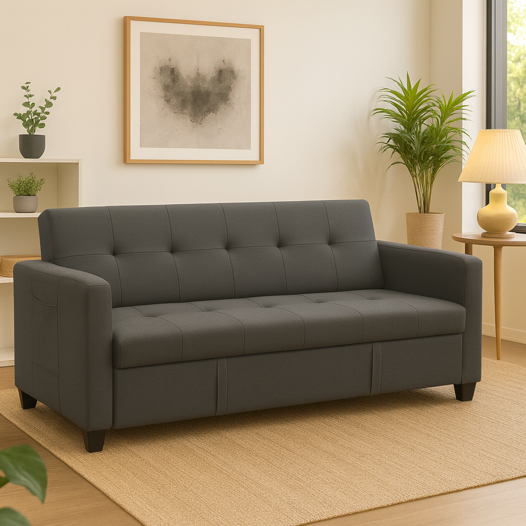 Talene Fabric Sofa Bed (180cm) – Megafurniture
