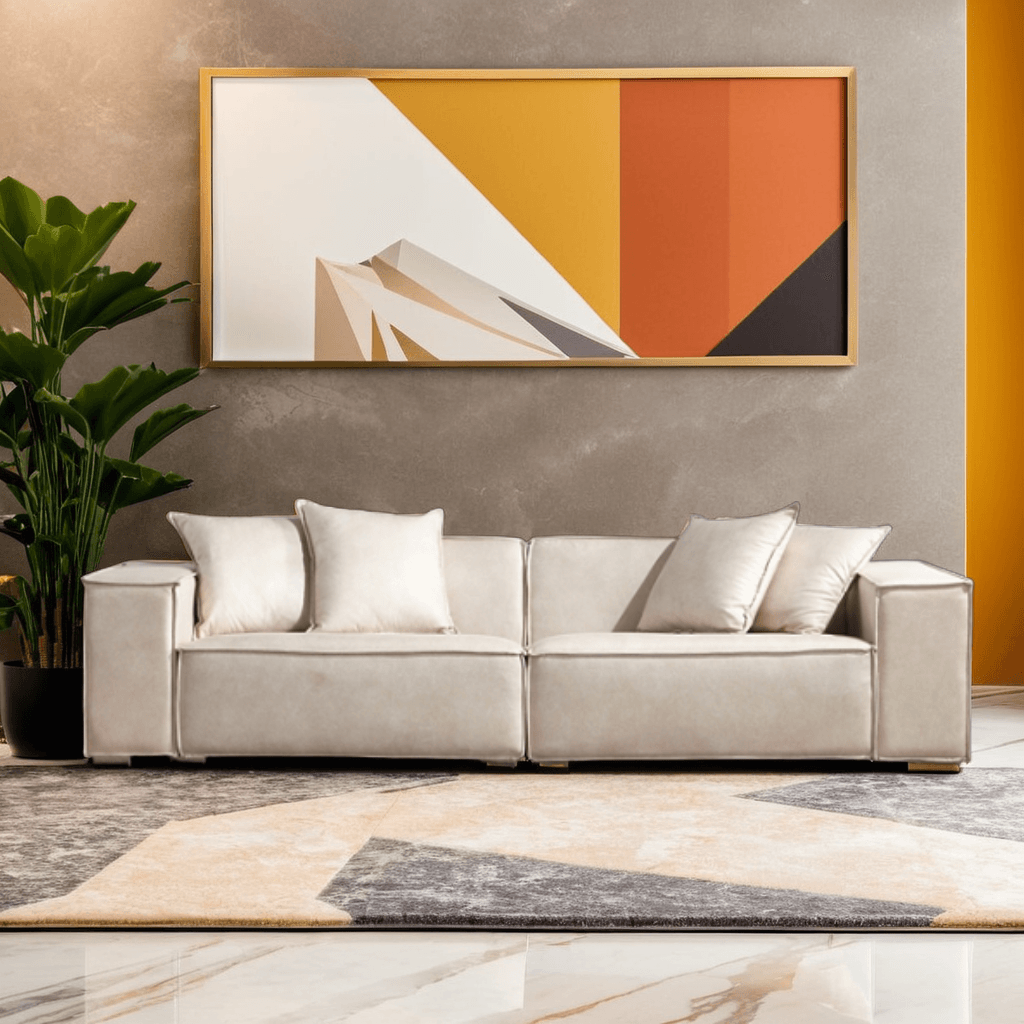 Mattia Fabric Sofa - Luxury, Comfort & Premium Design | Megafurniture SG