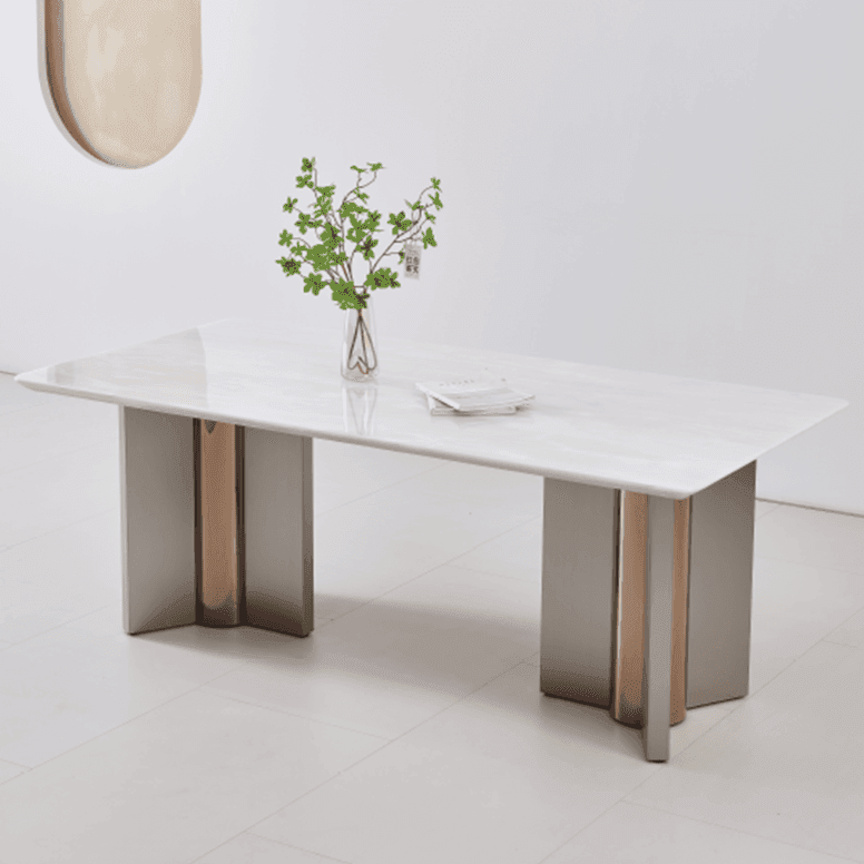 Raff Sintered Stone Dining Table – Megafurniture
