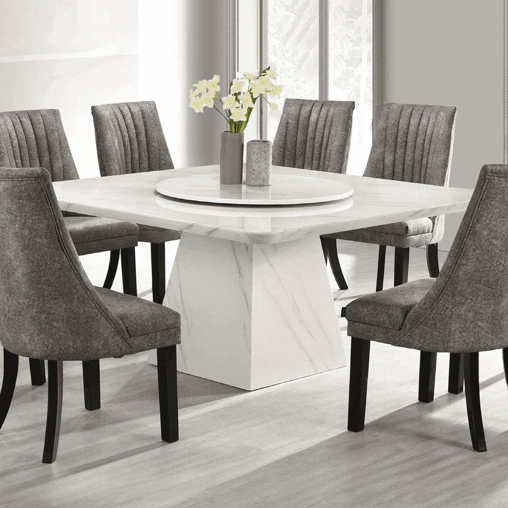 Tatum Marble Dining Table (150cm) – Megafurniture