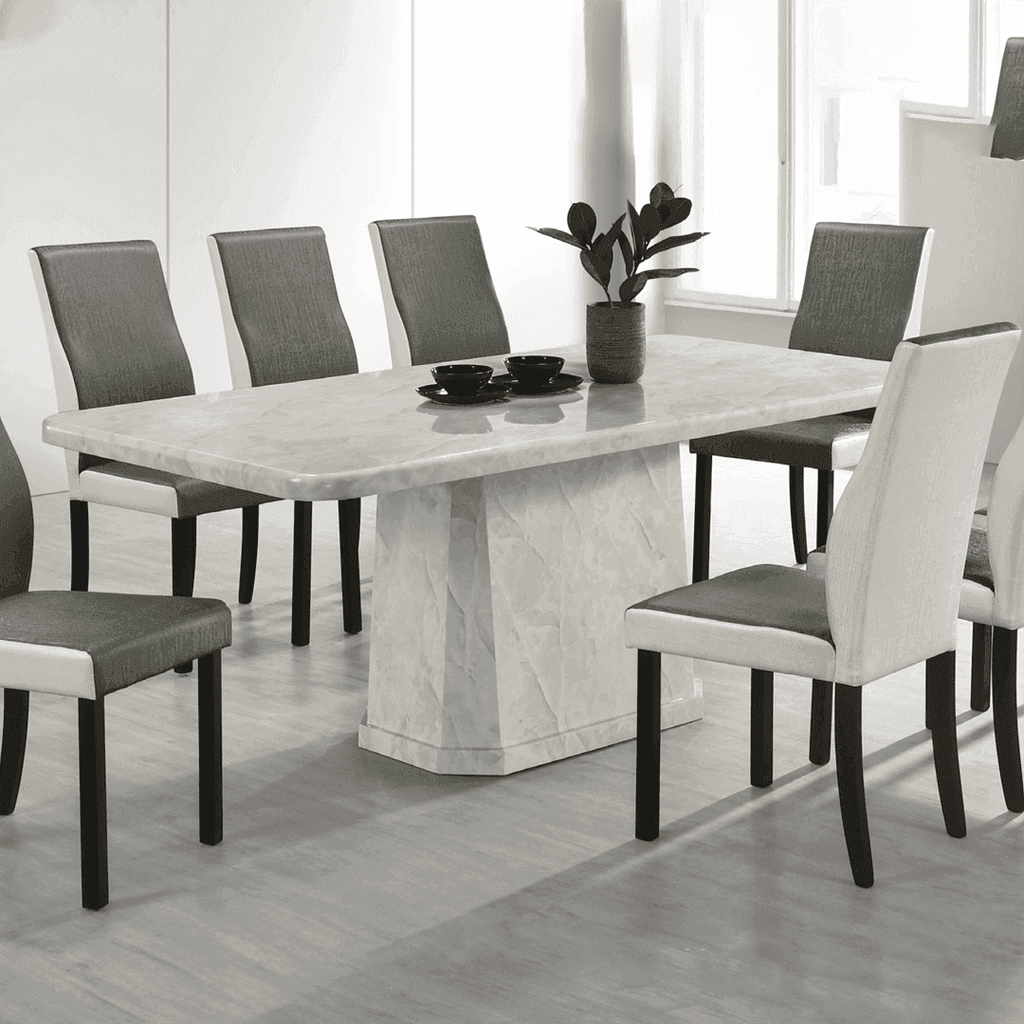 Verium Marble Dining Table (180cm) – Megafurniture