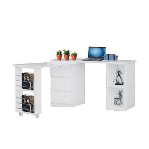 Buy affordable Adelaide L-shaped Extension Study Table at Megafurniture ...