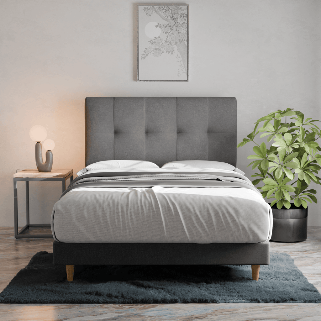 Buy affordable Devon Fabric Bed Frame at Megafurniture.sg | Shop ...