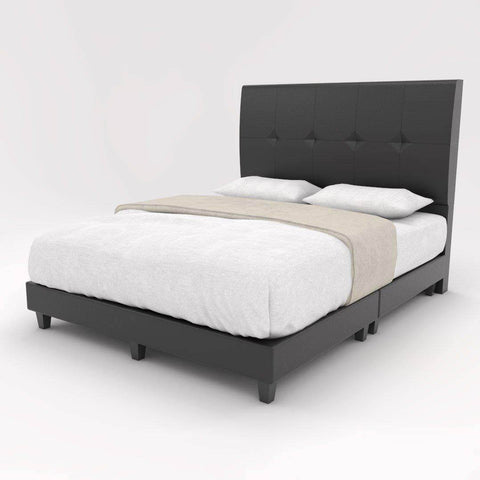 Buy affordable Devon Faux Leather Bed Frame at Megafurniture.sg | Shop ...