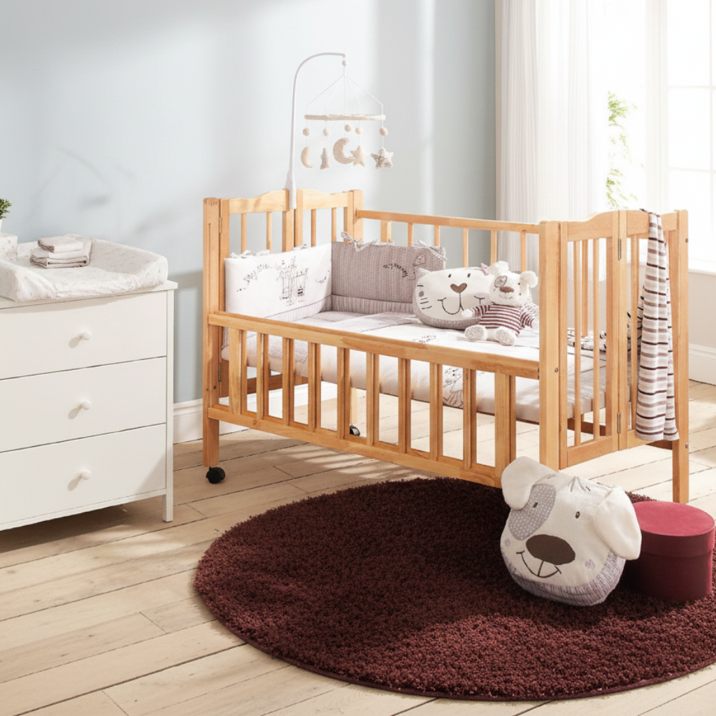 Gibson Wooden Baby Cot Bed Frames – Megafurniture