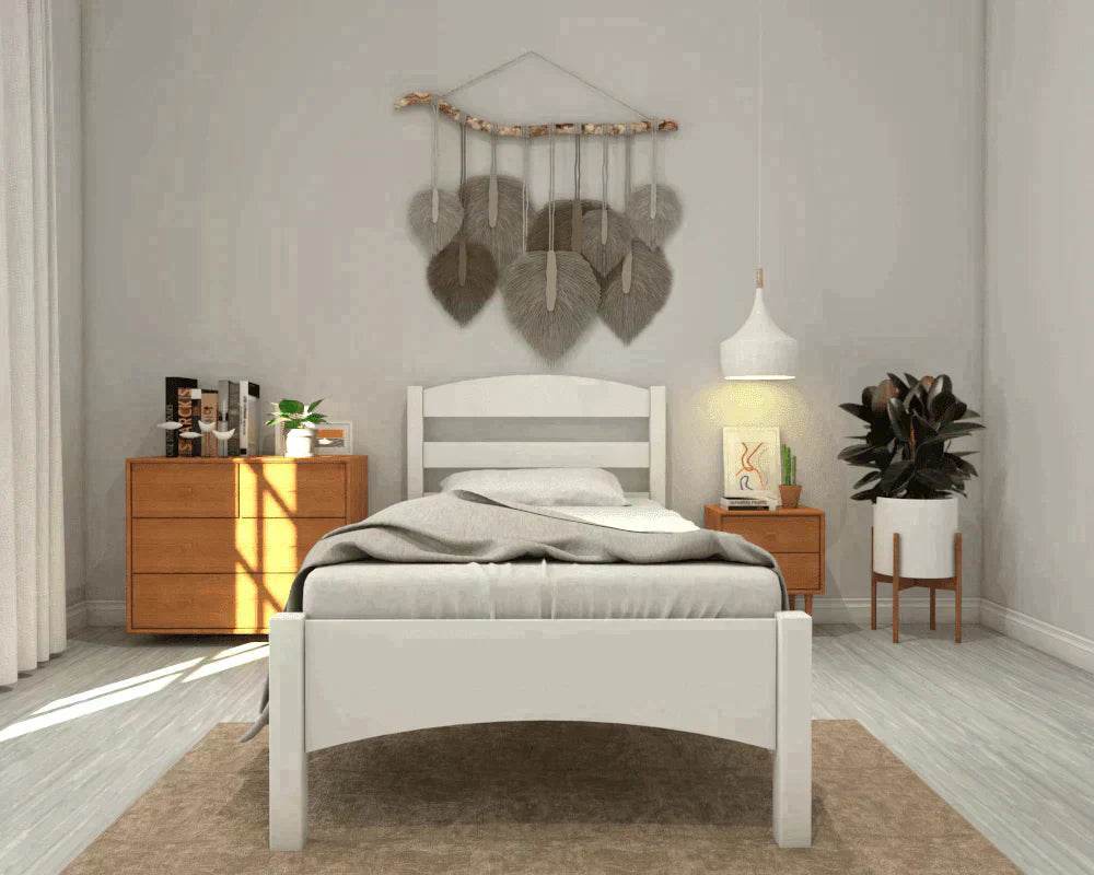 Buy affordable Theo Wooden Bed at Megafurniture.sg | Shop & Explore our ...